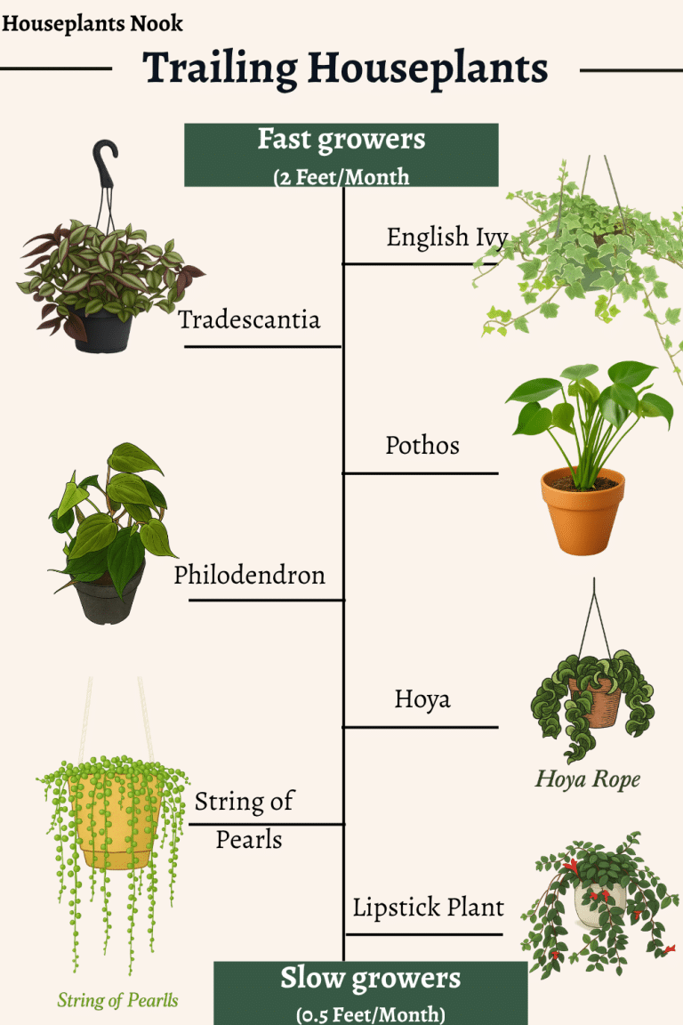 Trailing Indoor Plants: 11 Beautiful Varieties to Grow - Houseplants Nook